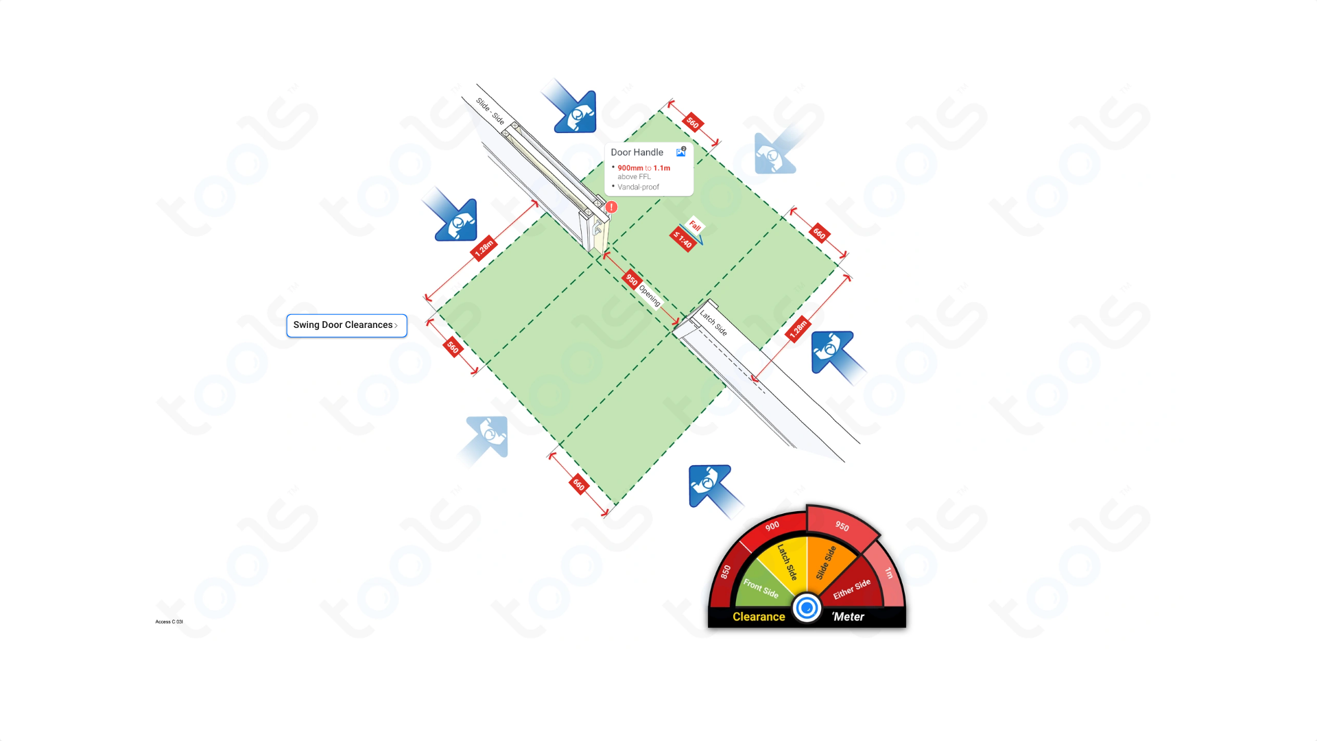 Cavity Slider Door (Clearances) Building Codes & Rules | Access | NCC ...