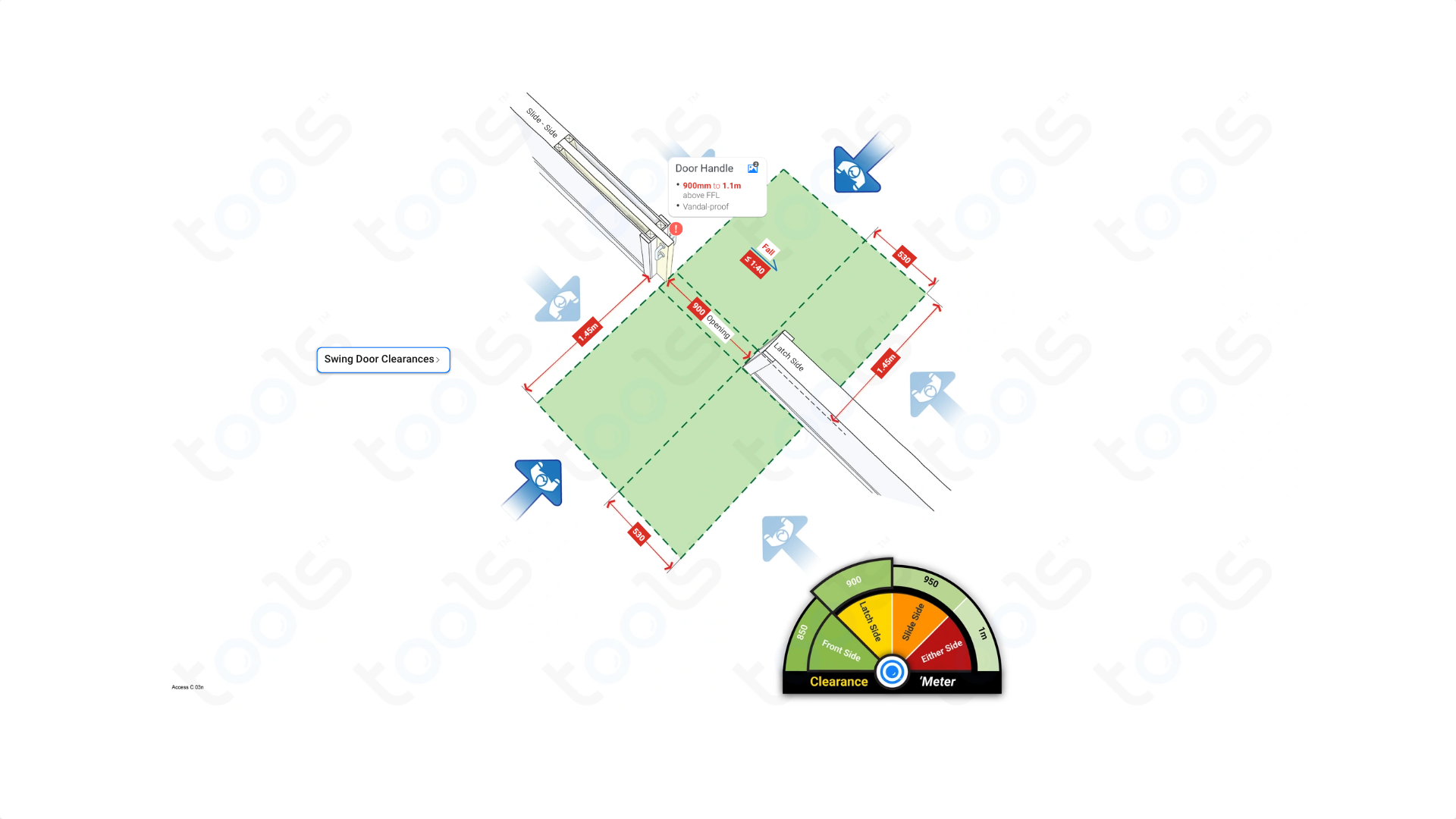 Cavity Slider Door (Clearances) Building Codes & Rules | Access | NCC ...